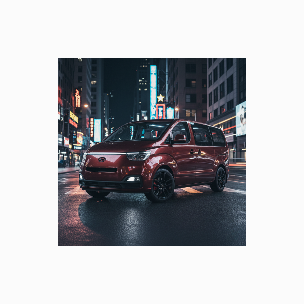 Wrapping Hyundai Staria Chrome Red Cherry V-kool: Premium & Eksklusif ...