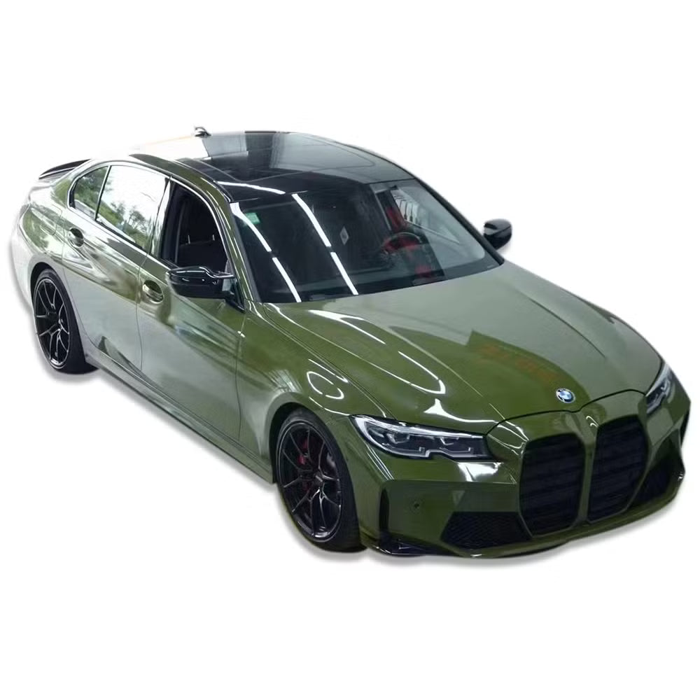 Wrapping BMW M2 Super Glossy Battle Green Solagard Premium – Meta Autowrap