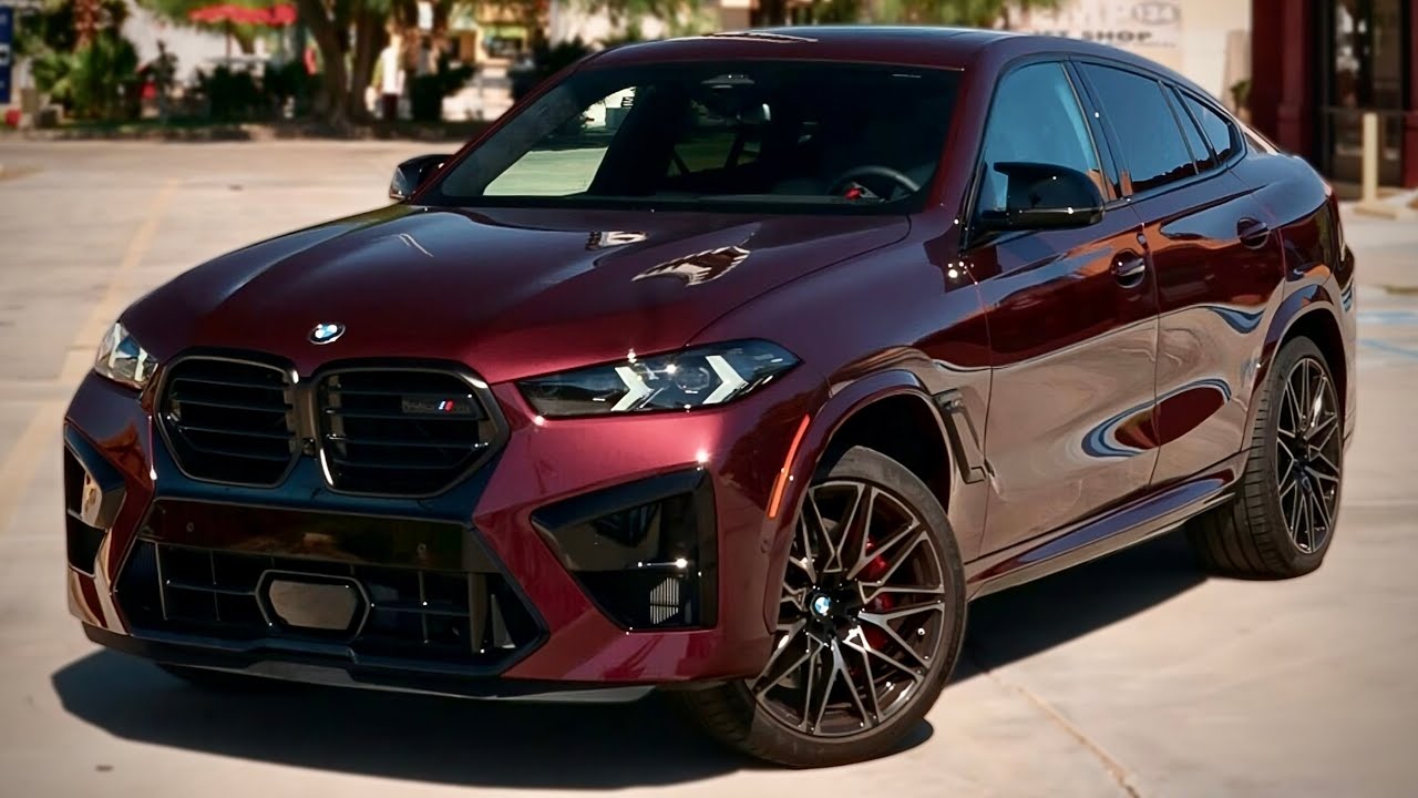 BMW X6 xDrive40i: Wrapping Mobil Satin Metallic Midnight Red Godfix ...