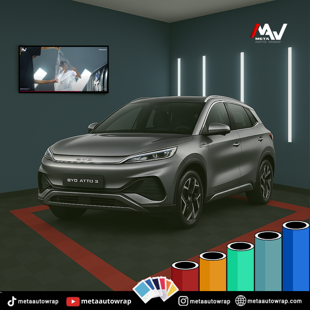 Wrapping Stiker Two Tone Mobil BYD Atto 3 - Avery Dennison – Meta Autowrap