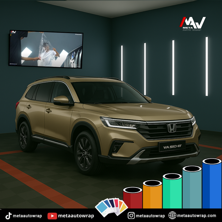 Wrapping Stiker Two Tone Mobil Honda - Teckwrap – Meta Autowrap