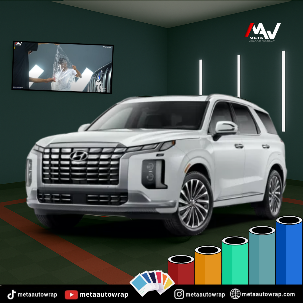 Wrapping Stiker Mobil Hyundai Palisade - Maxdecal – Meta Autowrap