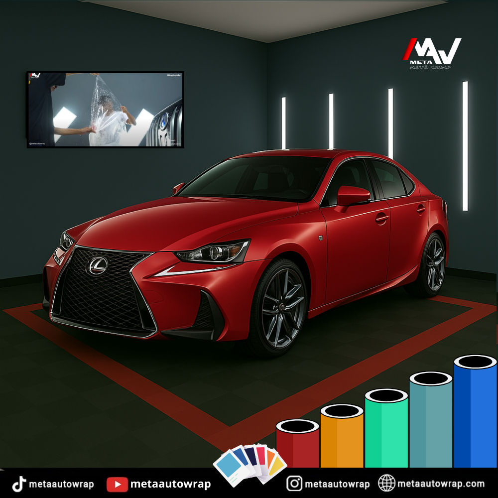 Wrapping Stiker Mobil Lexus - Derex – Meta Autowrap