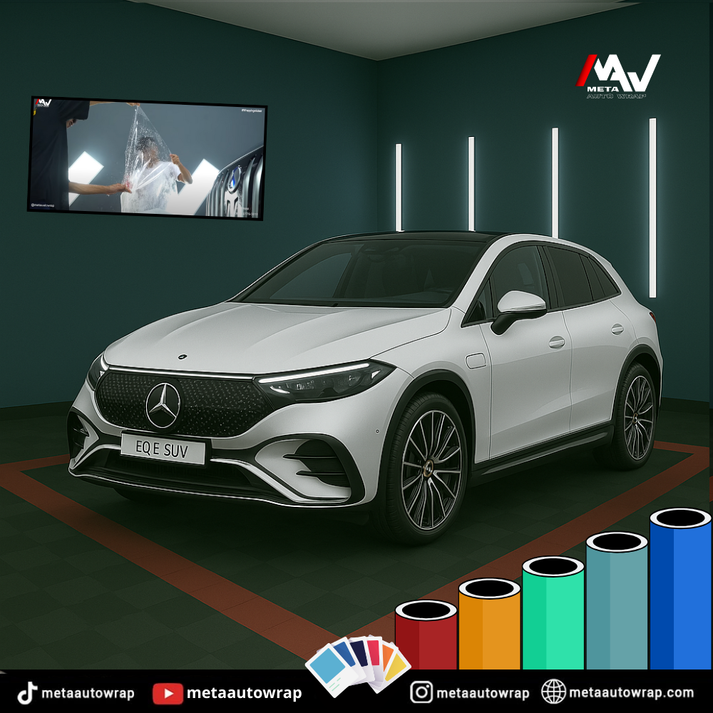 Sticker Mobil Mercedes-Benz EQ Series - Maxdecal – Meta Autowrap