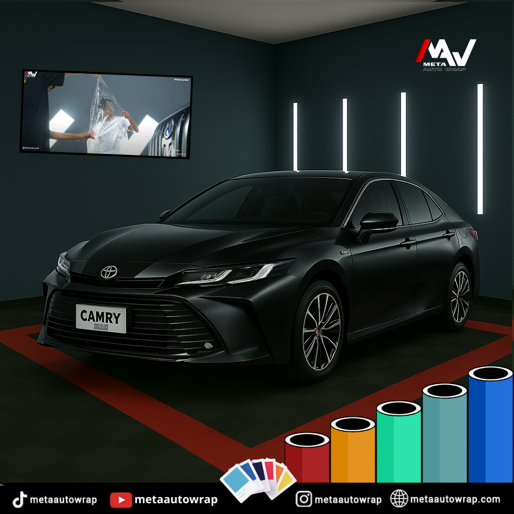Wrapping Stiker Two Tone Mobil Toyota Camry 2.5 Hybrid - 3M – Meta Autowrap